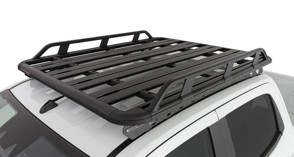 RHINO RACK PIONEER TRADIE (1528MM X 1236MM) WITH BACKBONE MADZA BT-50 ...