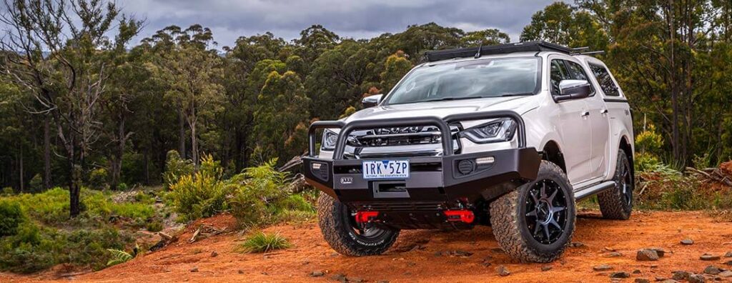 ARB COMMERCIAL BULL BAR ISUZU D-MAX MY21 ON | Canberra Auto Accessory ...
