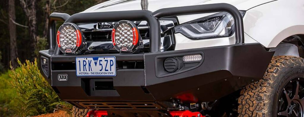 ARB COMMERCIAL BULL BAR ISUZU D-MAX MY21 ON | Canberra Auto Accessory ...