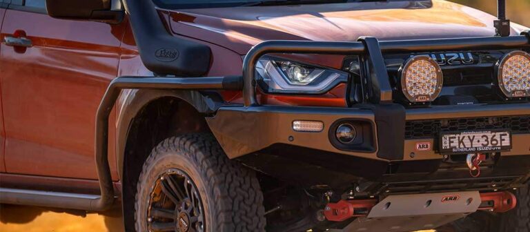 ARB SUMMIT SIDE RAILS & STEPS ISUZU D-MAX MY21 ON | Canberra Auto ...