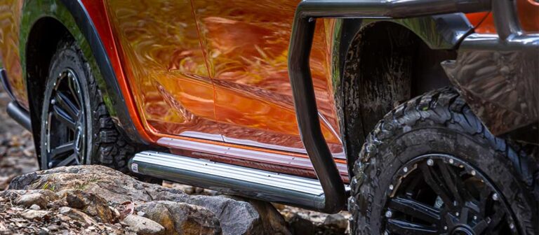 ARB SUMMIT SIDE RAILS & STEPS ISUZU D-MAX MY21 ON | Canberra Auto ...