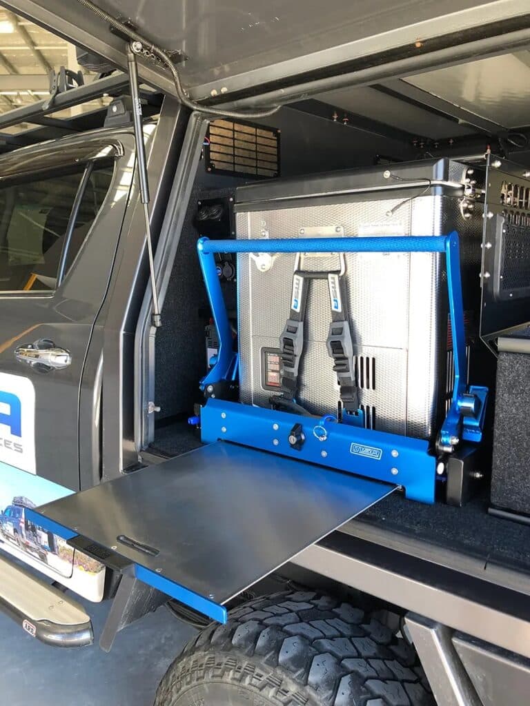 MSA DROP SLIDE™ WITH TABLE | Canberra Auto Accessory Fitters Pty Limited