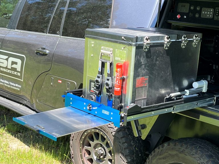 MSA POWER SLIDE™ with Table | Canberra Auto Accessory Fitters Pty Limited