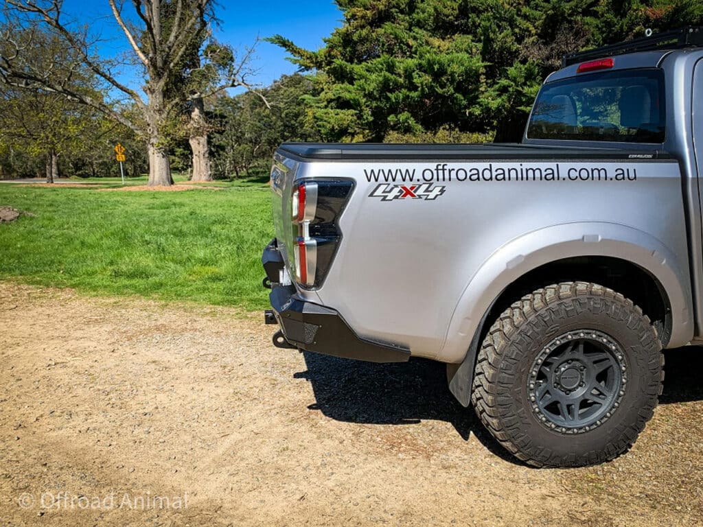 OFFROAD ANIMAL REAR BUMPER & TOW BAR ISUZU DMAX MY 21 - 2021 ON ...
